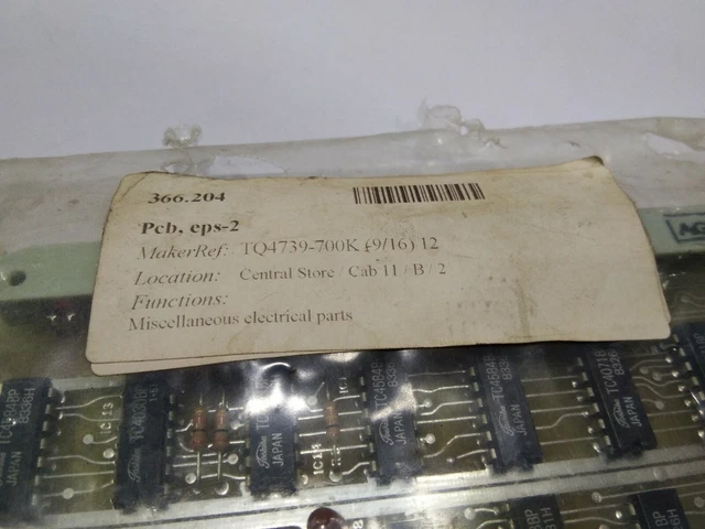 MITSUI EPS-2 PCB Parts Of Control Room Panel Tq4739-700K(9/16)12 /Eps2 ...