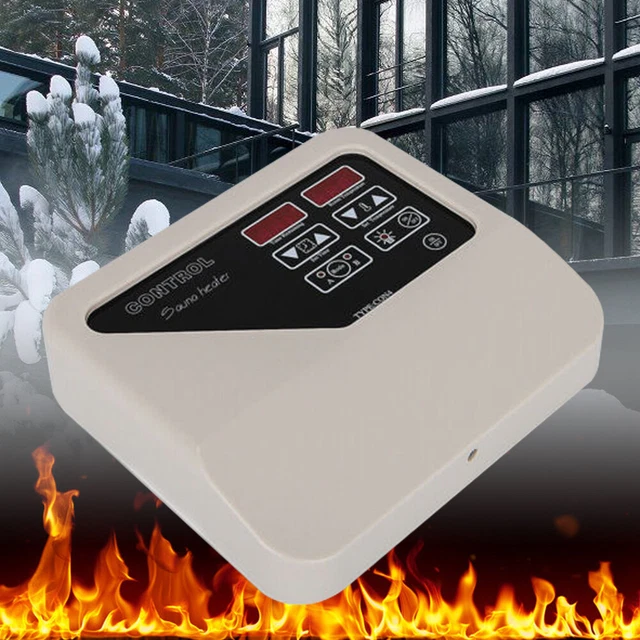 3-9KW SAUNA OVEN Sauna Control Unit Digital Sauna Control External ...