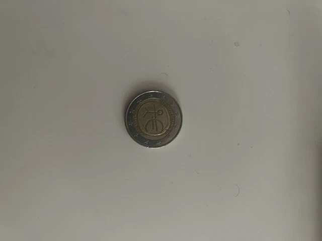 PIÈCES 2 EUROS stickman rare dessin stickman bonhomme 1999-2009 ...