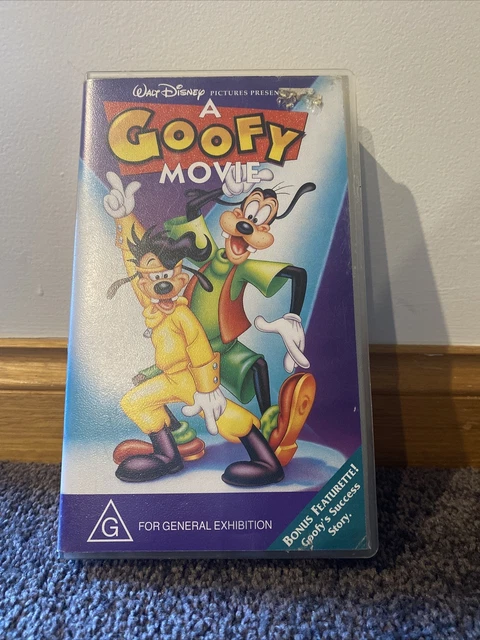 WALT DISNEY A Goofy Movie (VHS) Video Tape Walt Disney Cartoon Movie ...