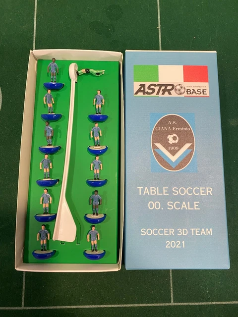 ASTROBASE SOCCER 3D Subbuteo Table Football Team AS Giana Ermino (ITA ...