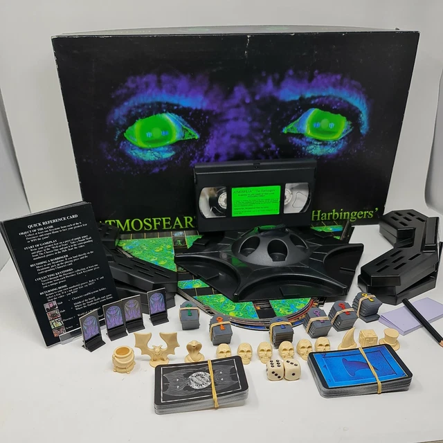 ATMOSPHERE THE HARBINGERS board game complete vhs video cassette ...
