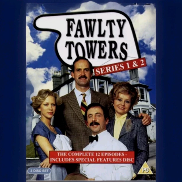 FAULTY TOWERS - Complete Fawlty BBC TV Series (3 DVD Box Set, 12 ...