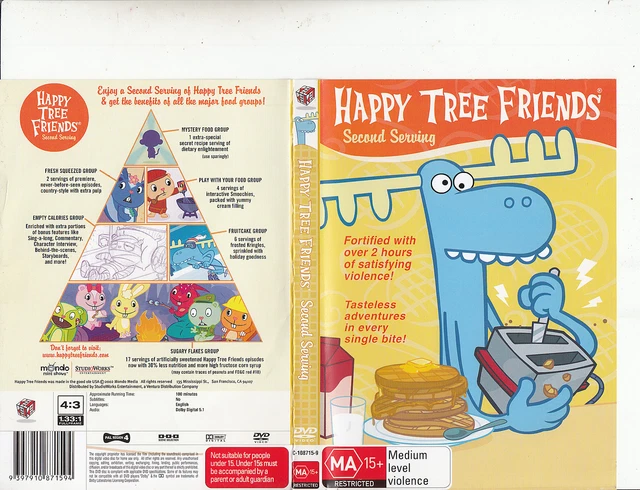 HAPPY TREE FRIENDS:SECOND Sewing-2002-[2 Hours]-Lot2-Animated HTF-DVD ...