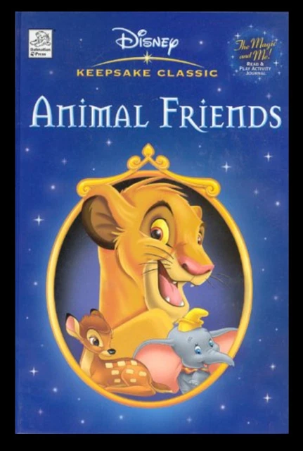 DISNEY ANIMAL FRIENDS Keepsake Classic Book Read/Play Journal £1.99 ...