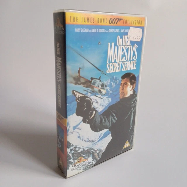 ON HER MAJESTY'S Secret Service *VHS* - James Bond 007 - MGM £2.99 - PicClick UK