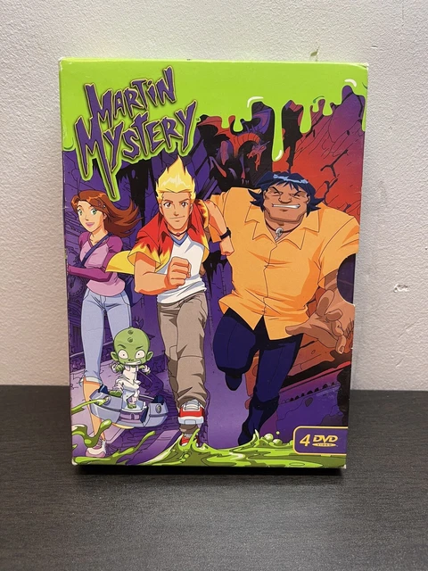 MARTIN MYSTERY DVD Animated Series 4 Disc Set - YTV Show - TESTED $299. ...