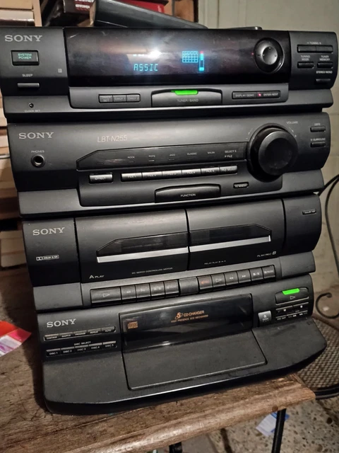 CHAINE HIFI VINTAGE Sony LTB N255 sans baffle EUR 30,00 - PicClick FR