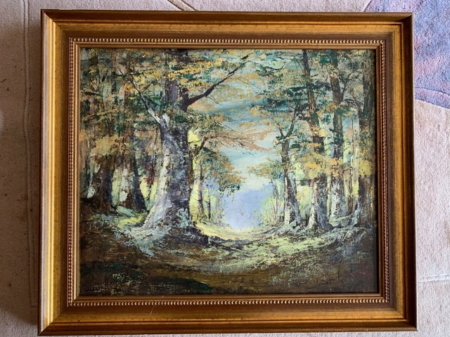 TOP-GEMÄLDE ÖL AUF Holz niederländischer Maler Roel Wildeboer (1902-1989) EUR 139,99 - PicClick DE