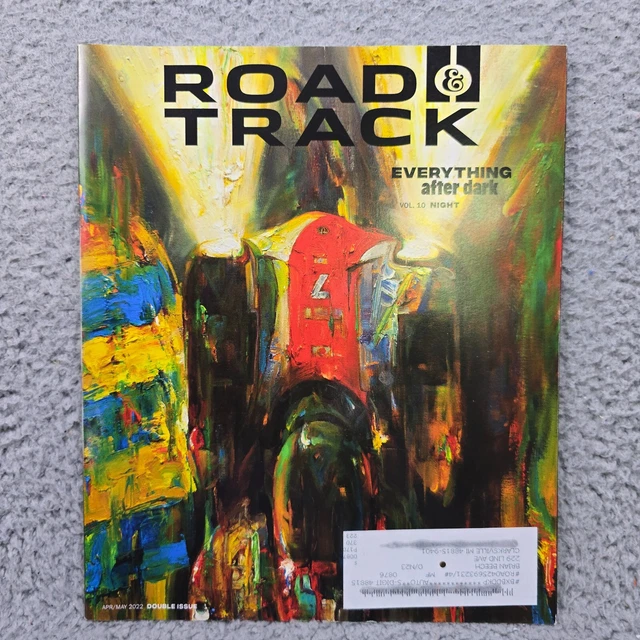 ROAD & TRACK Magazine April May 2022 Double Issue Volume 10 Sports Cars ...