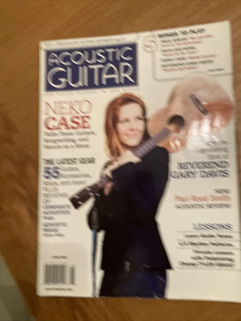 ACOUSTIC GUITAR MAGAZINE June 2009, Neko Case, Reverend Gary Davis ...