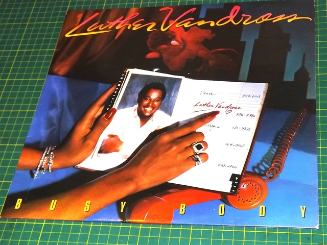 LUTHER VANDROSS - Busy Body - LP Schallplatte Vinyl Album - 460183 1 ...