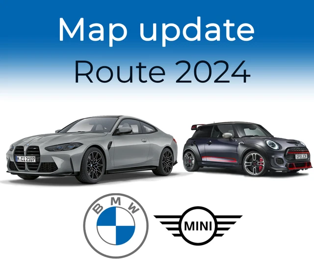 FSC ORIGINAL GPS Road Map Route 2024 BMW/Mini avec code FSC (35€ via ...