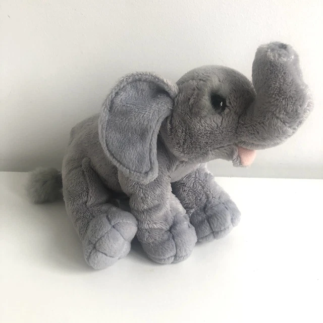 TOYS R US Animal Alley Small Grey Elephant Soft Toy Plush 10" Long £2. ...