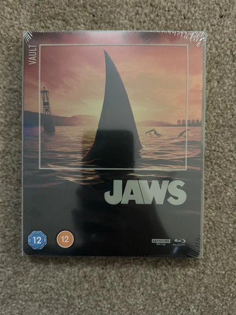 JAWS (1975) : 4K UHD + Blu-ray (UK FILM VAULT STEELBOOK) Limited Edition OOS EUR 64,83 - PicClick IT