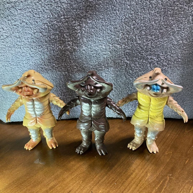 ULTRAMAN MAGNET MONSTER Kaiju Antlar Figurine 3p set BANDAI Japan ...