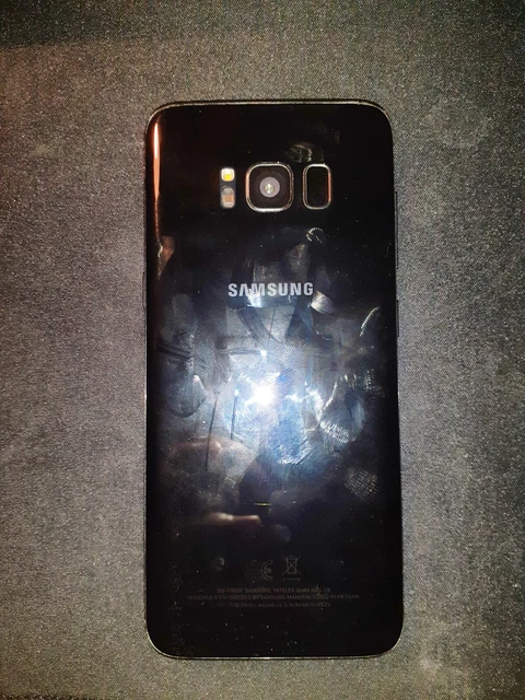 SMARTPHONE SAMSUNG GALAXY S8 SM-G950 - 64 Go - Noir HS Sans Batterie ...