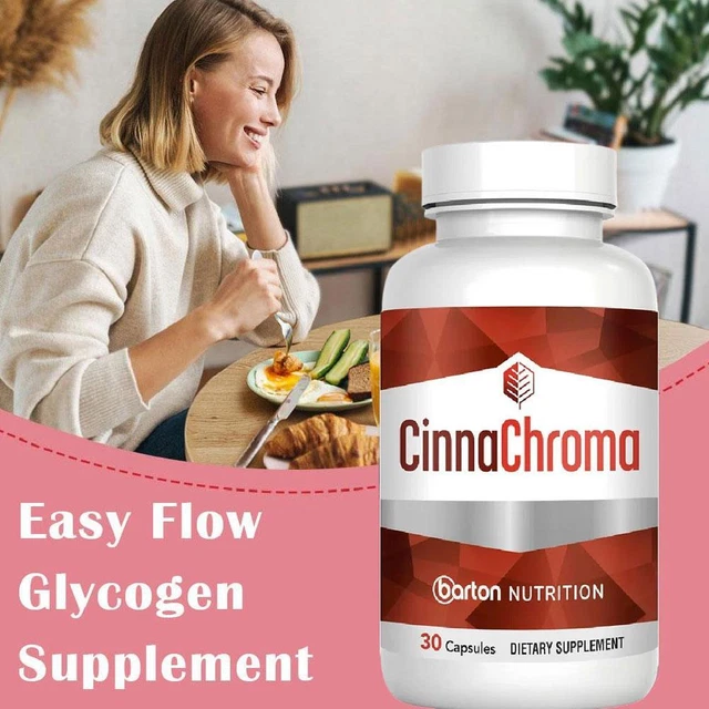 30 CAPSULES BARTON Nutrition CinnaChroma Cinnamon Dietary Supplement 🥇 ...