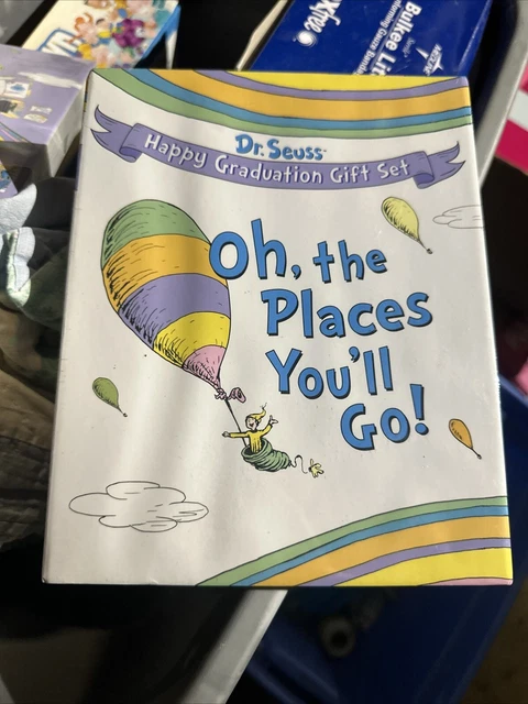 DR. SEUSS OH, the Places You'll Go Happy Graduation Gift Set - NEW M ...