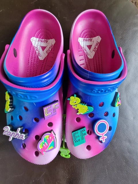 LIMITED EDITION PALACE x Rapha EF Education First CROCS UK Size 10 ...