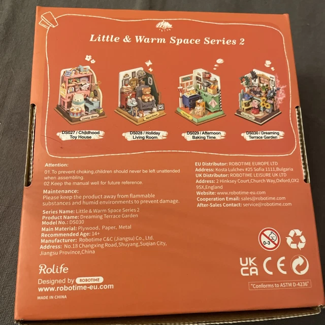 DIY MINI HOUSE Dreaming Terrace Garden ROLIFE DS030 new Sealed £24.59 ...