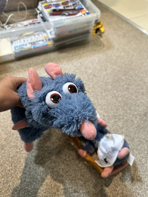 DISNEY RATATOUILLE REMY Rat Plush 30cms Disneyland Paris £10.50 ...