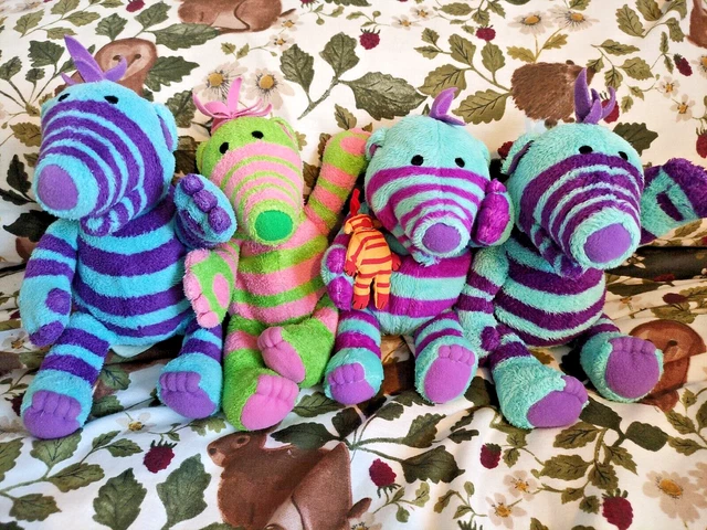 CBEEBIES VINTAGE FIMBLES Soft Toys Florrie And Baby Pom £6.99 - PicClick UK