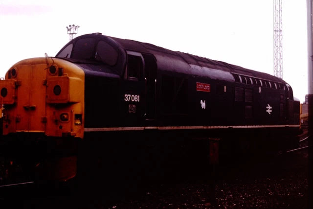 1980S BRITISH RAIL BR Diesel Loco 38 081 Locj Long Scottish Railway ...