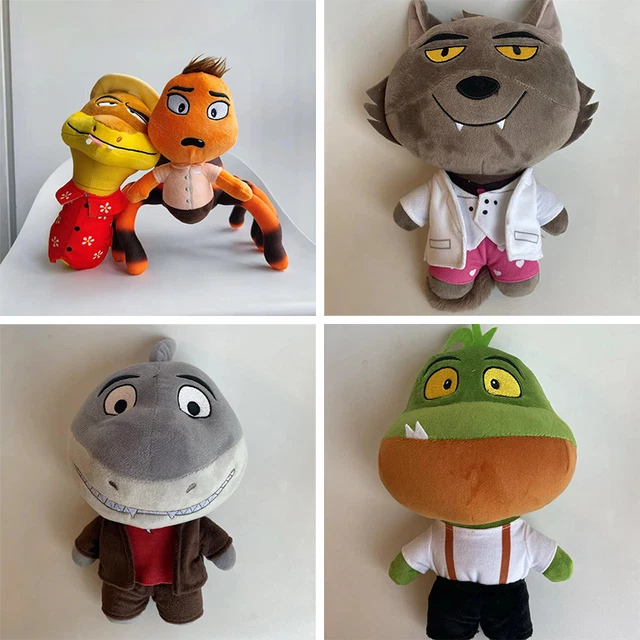 PERFECT GIFTS FOR Any Occasion The Bad Guys Spiders And Wolf Plush Toys ...