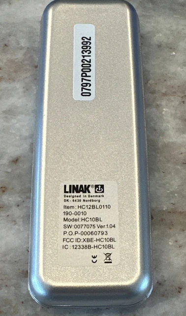 LEGGETT & PLATT Linak HC12BL0110 Adjustable Bed Remote Control Model ...