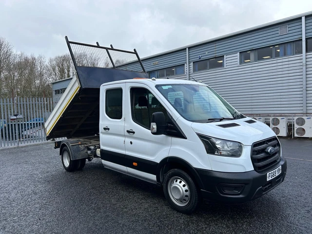 2020 (69) FORD Transit Tipper 2.0 Tdci 130 Ps Double/ Crew Cab Twin ...