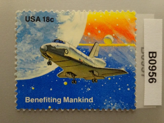 USA STAMP BENEFITING Mankind 18 Cents United States Postage £1.75 ...