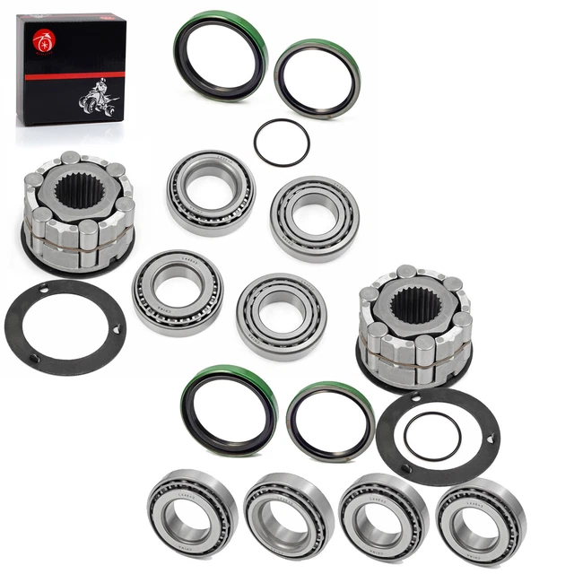 2SETS FRONT WHEEL Hub Clutch Bearing Seals Kit for Polaris Scrambler ...