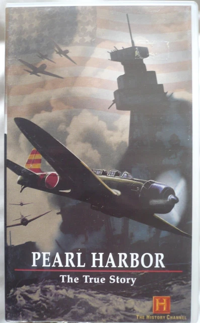 PEARL HARBOUR - The True Story (History Channel VHS, 2001) Double tape ...
