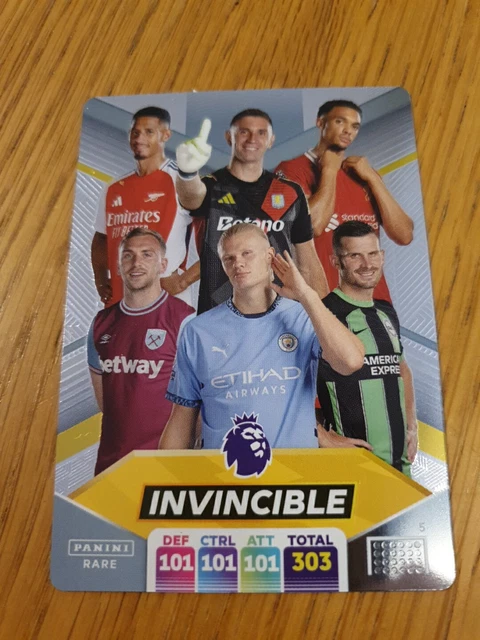 PANINI ADRENALYN XL Premier League 2025 Invincible Card No 5 £4.99 ...