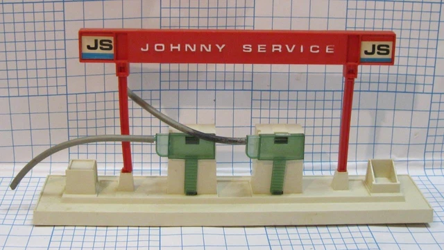 VINTAGE 1960S TOPPER Johnny SERVICE GAS STATION Replacement Parts PUMP ...