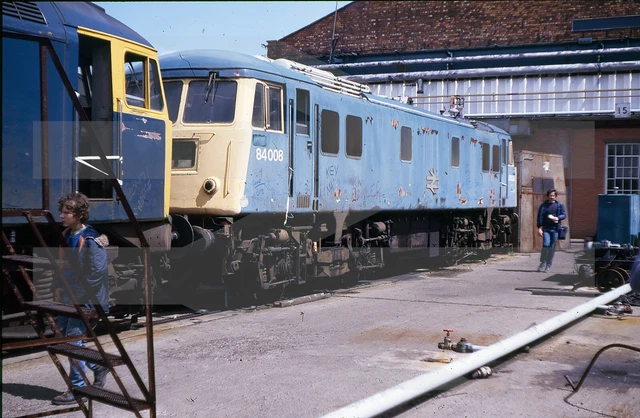 ORIGINAL AGFACHROME 35MM Slide Class 84 84008 - Crewe Works Open Day ...