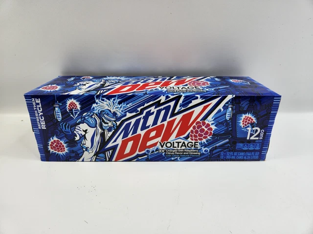 MOUNTAIN DEW VOLTAGE 12 Cans - Mtn Dew Voltage - New £26.54 - PicClick UK