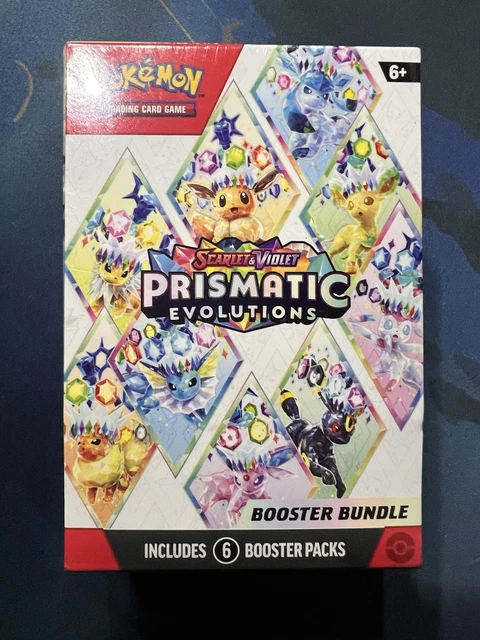 POKEMON TCG PRISMATIC Evolutions Booster Bundle Scarlet & Violet New / Sealed £63.99 - PicClick UK