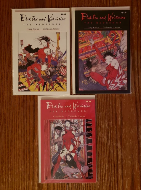 ELEKTRA AND WOLVERINE: The Redeemer #1-3 (2002 Marvel Comics 2 ...