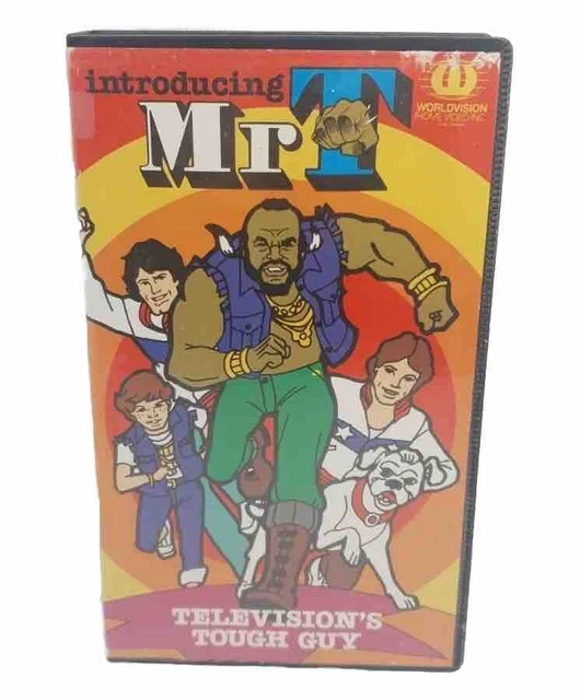 INTRODUCING MR T Television's Tough Guy Animation Carton VHS Small Box ...