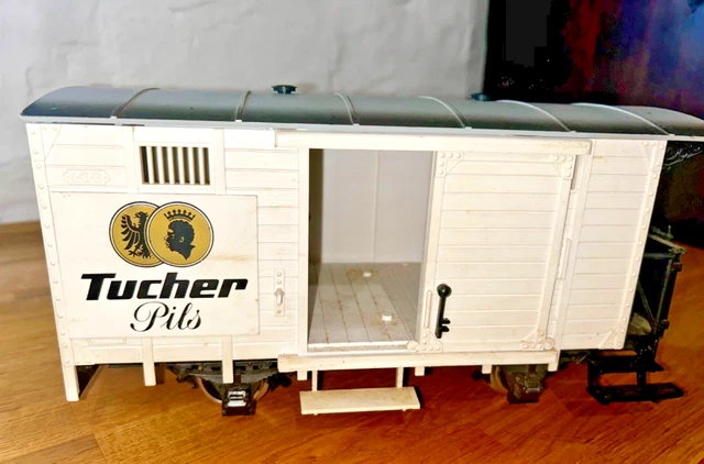 LGB THE BIG Train G Gauge 4032 Tucher Pils Reefer Unboxed £47.50 ...