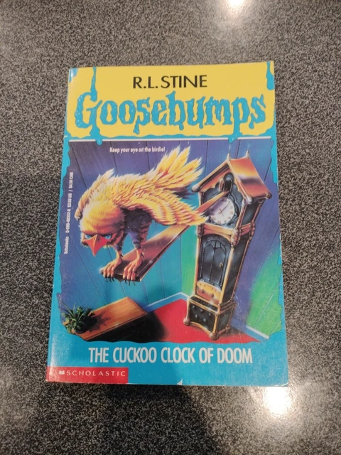 GOOSEBUMPS - THE Cuckoo clock of Doom #28 - 8th Printing paperback book ...