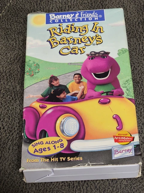 VINTAGE BARNEY AND Friends VHS Collection Riding in Barney's Car 1995 £ ...