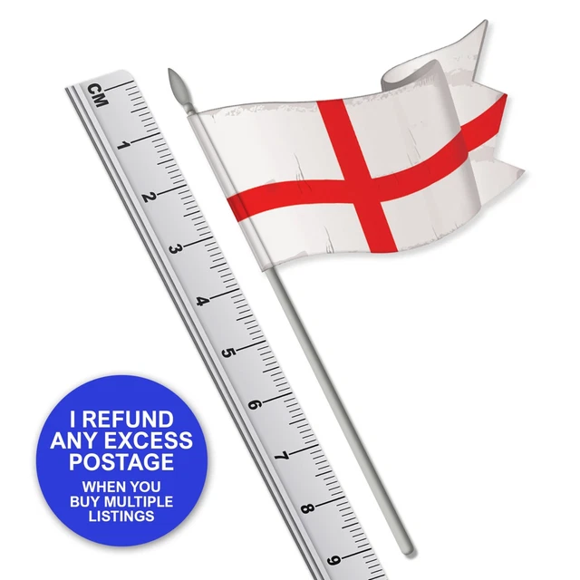 MEDIEVAL KNIGHT ST George Cross Pageantry Flag (Vinyl) 1:32 Scale ...