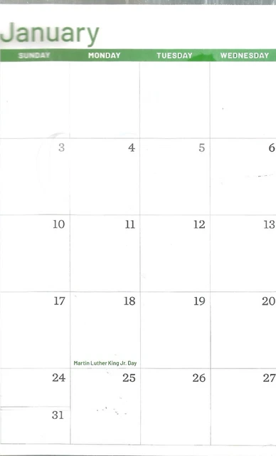 2027 MONTHLY PLANNER Calendar ~ The Nature Conservancy ~ New $5.71 ...