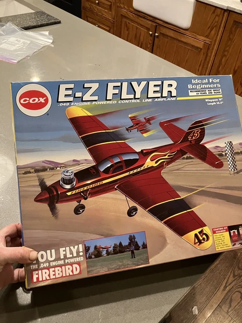 MIB SEALED Cox Bell P-39 Airacobra .049 Engine Control Line Model ...