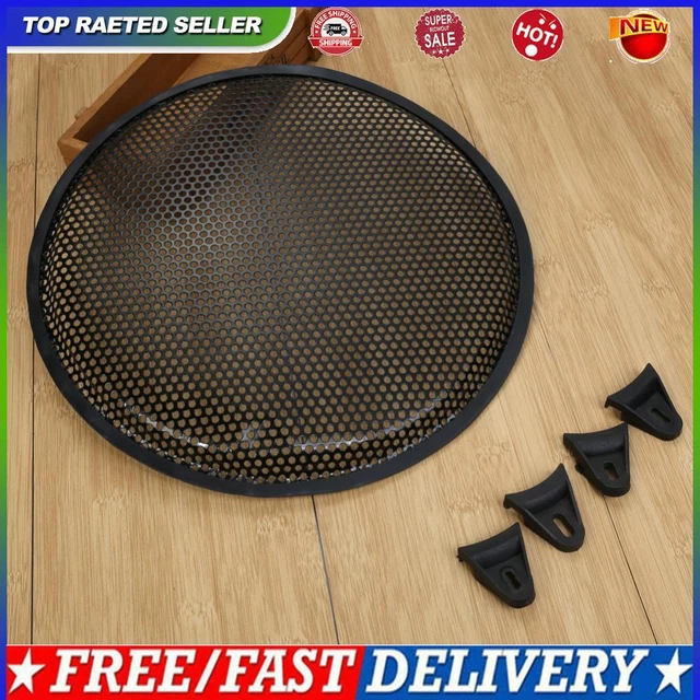 8/10/12 INCH MESH Protector Black Metal Mesh for Car Subwoofers and ...