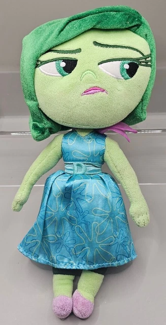 DISNEY STORE OFFICIAL Inside Out Disgust Green Plush Soft Toy 10" £14. ...