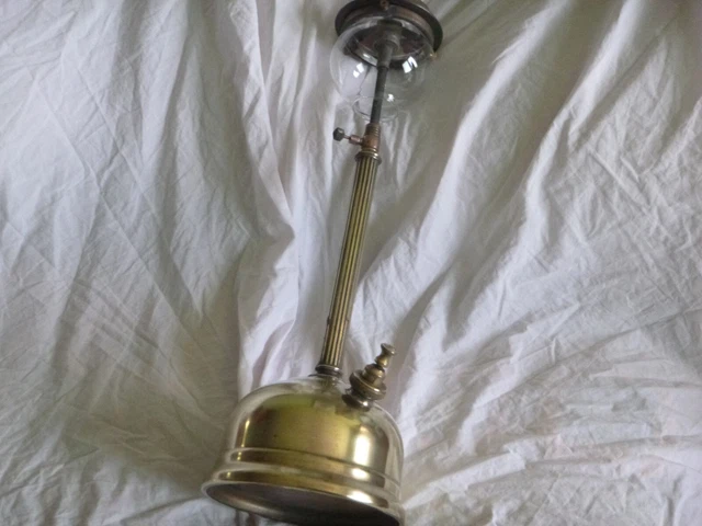 VINTAGE TILLEY TL10 table lamp, New onion globe fitted NOT TESTED as to ...